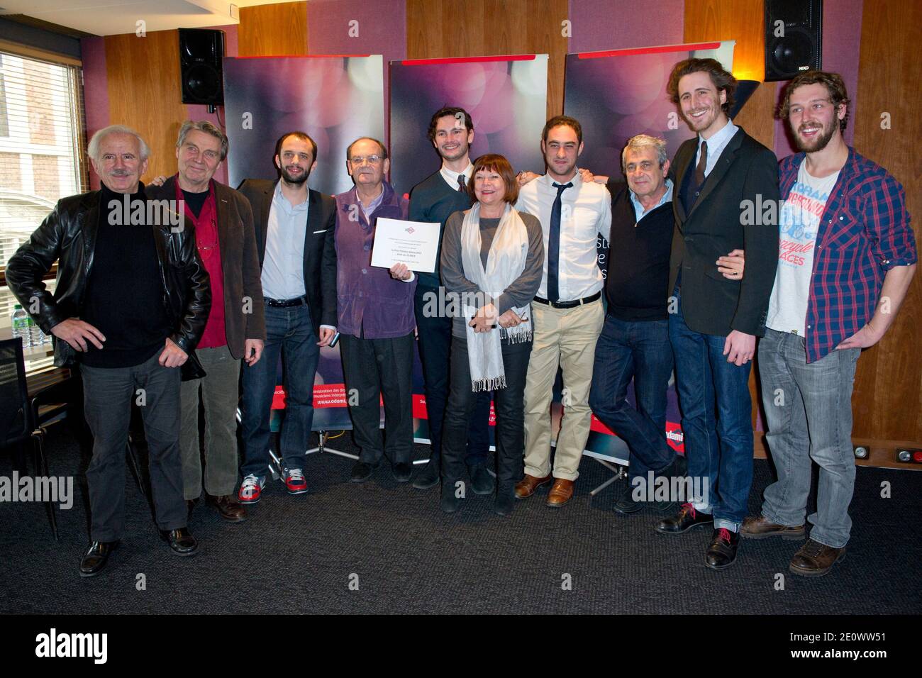 Jean-Paul Tribout, guest, Paul Jeanson, Philippe Auguste, Igor ...
