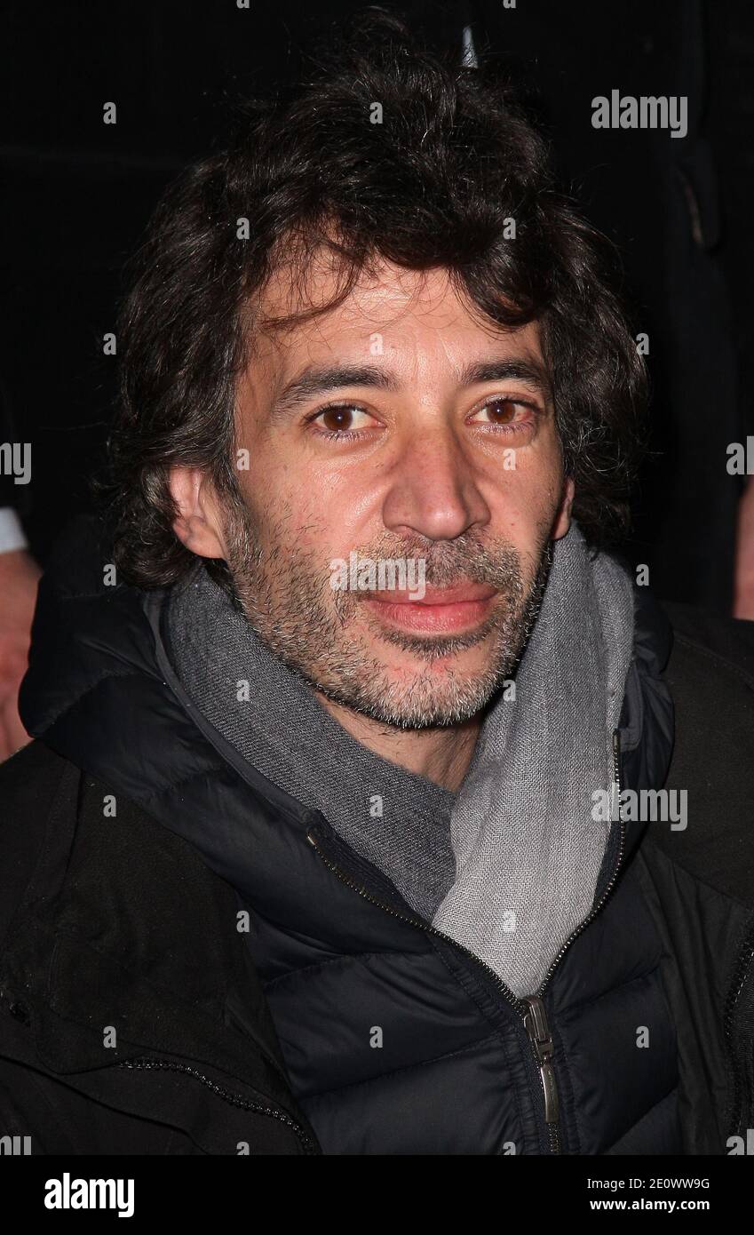Eric Elmosnino poses for the premiere of 'Tele Gaucho' held at UGC Cine ...