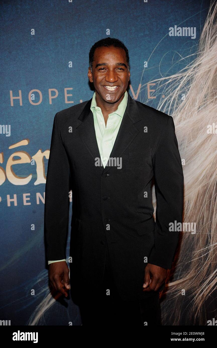 Norm Lewis attending The World Premiere of 'Les Miserables' at The ...