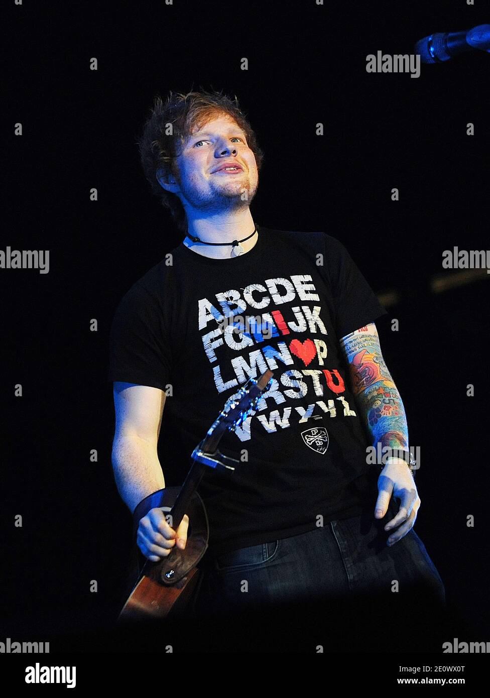 Ed sheeran jingle ball 2012 hi-res stock photography and images - Alamy