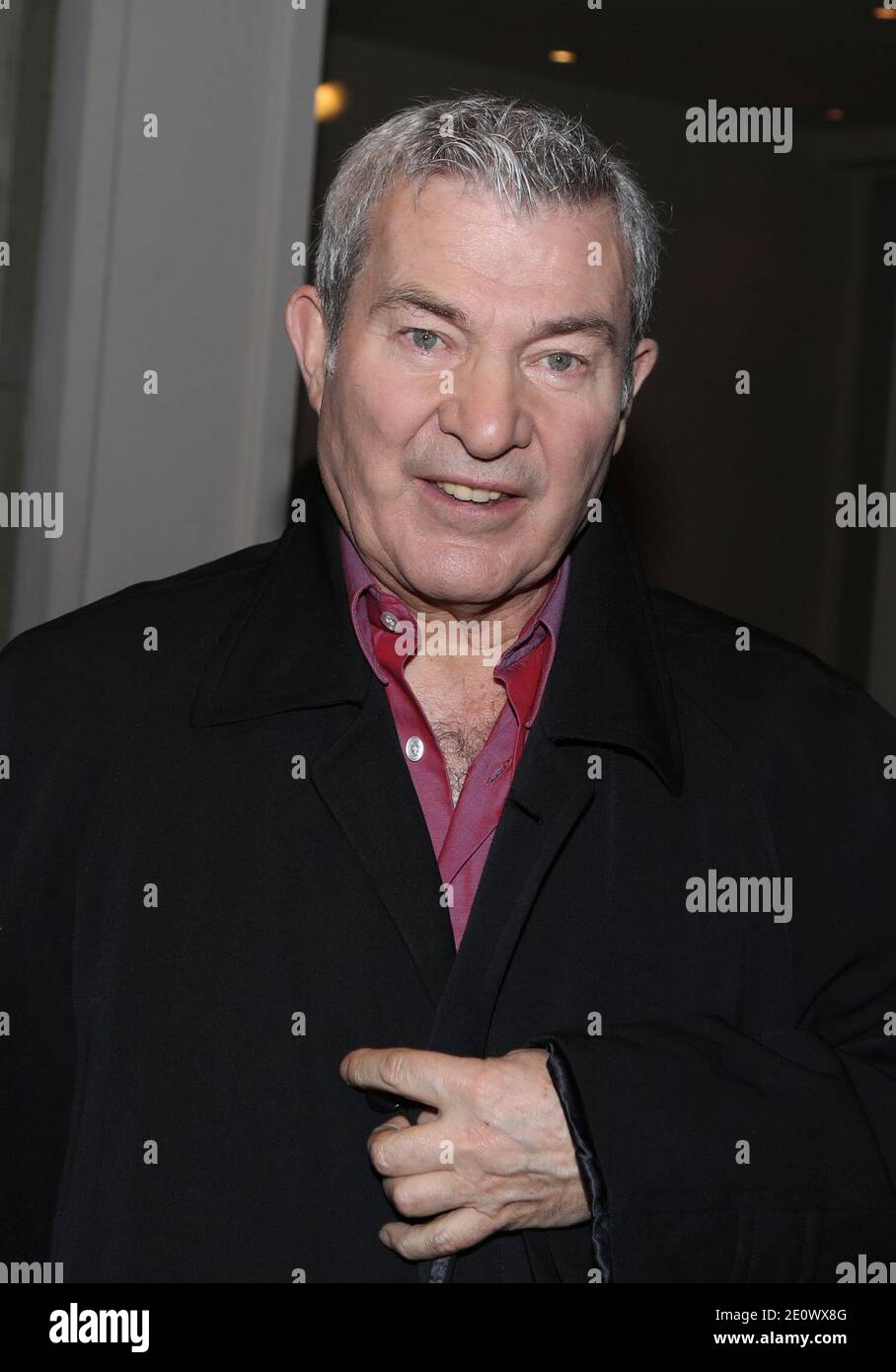 Martin Lamotte attending a TV taping in Paris, France on December 11 ...