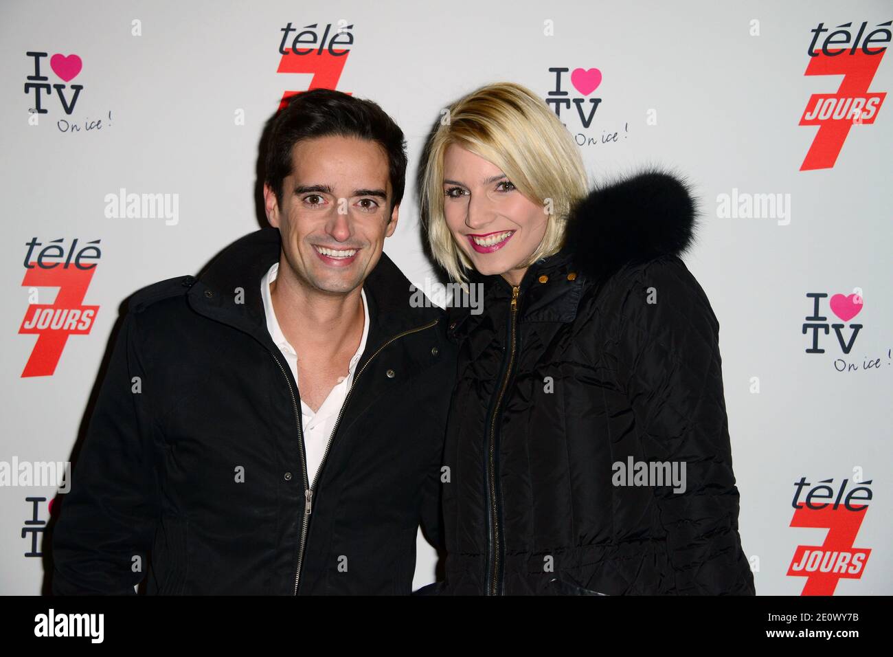 Nadege (Secret Story) attending the 'I love TV on Ice' Party held at ...