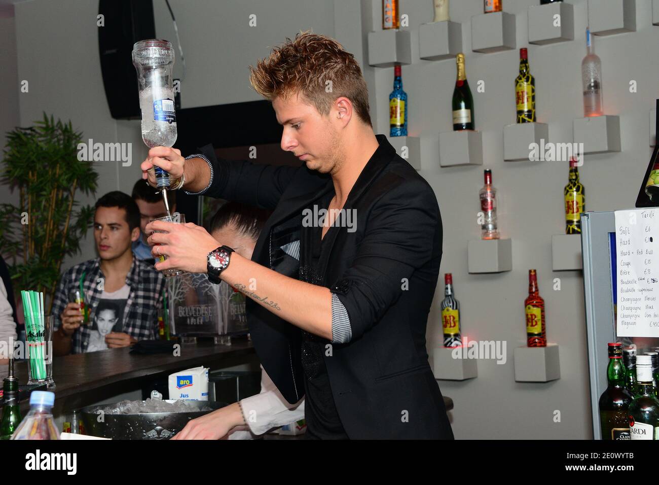Vincent attending 'Les Ch'tis a Las Vegas Party' held at Elysee Lounge ...