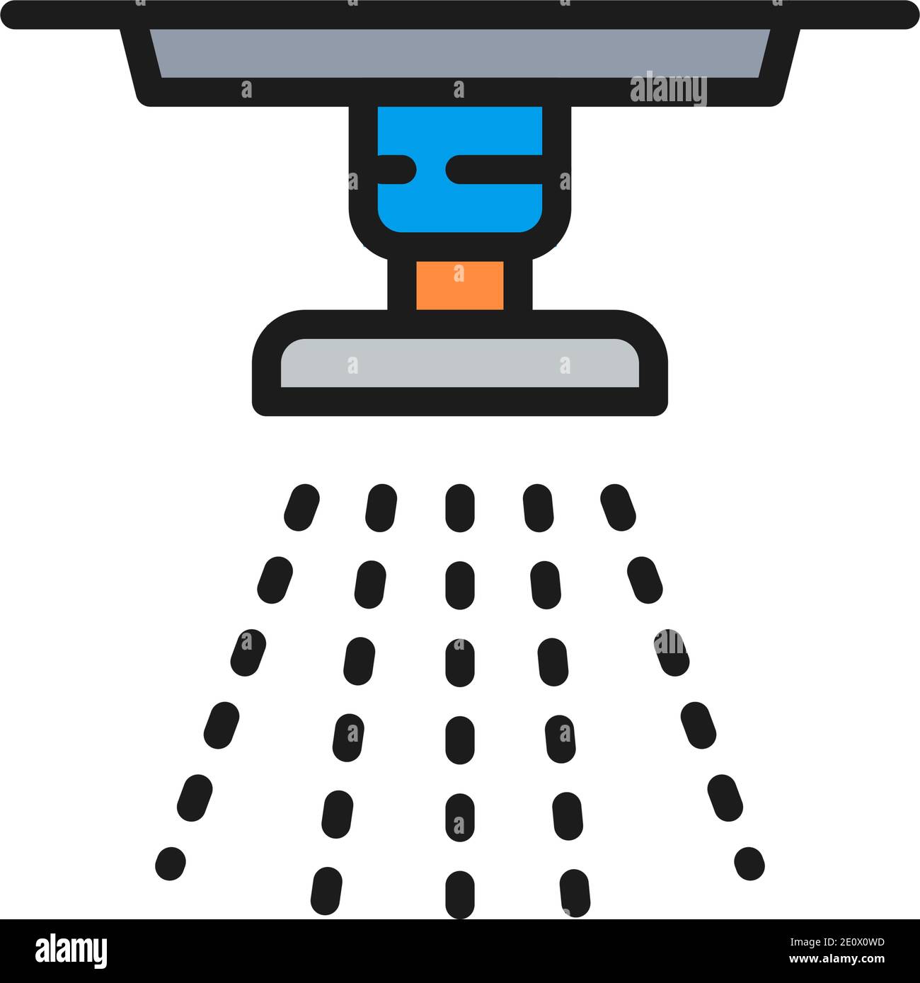 Fire sprinkler system Stock Vector Images - Alamy