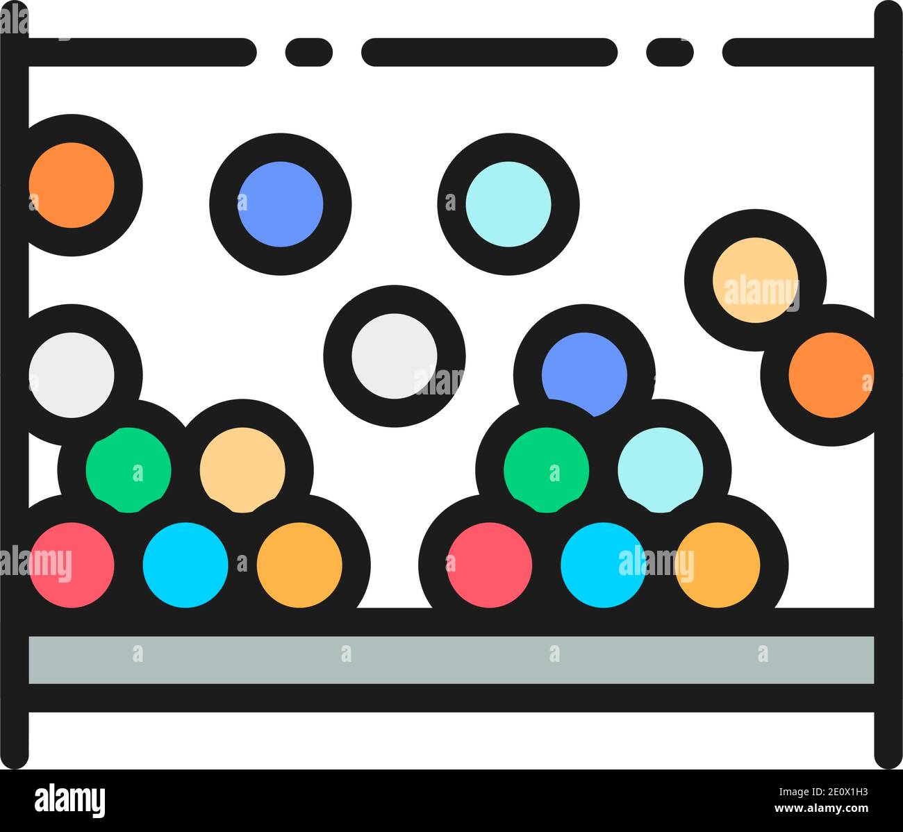 Children indoor ball Stock Vector Images - Alamy