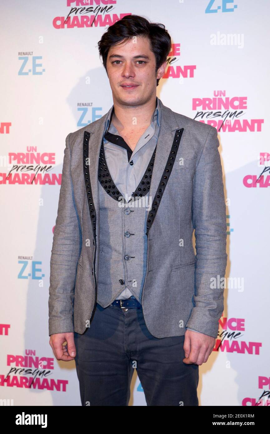 Aurelien Wiik attending the premiere of 'Un Prince Presque Charmant' at ...