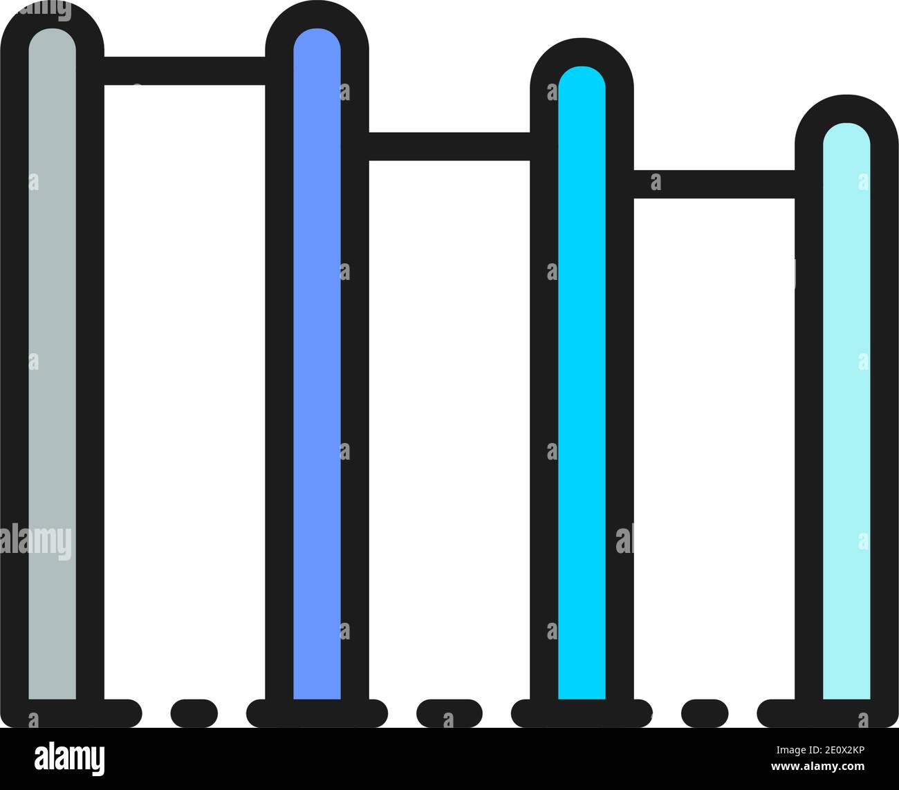 Horizontal crossbar Stock Vector Images - Alamy