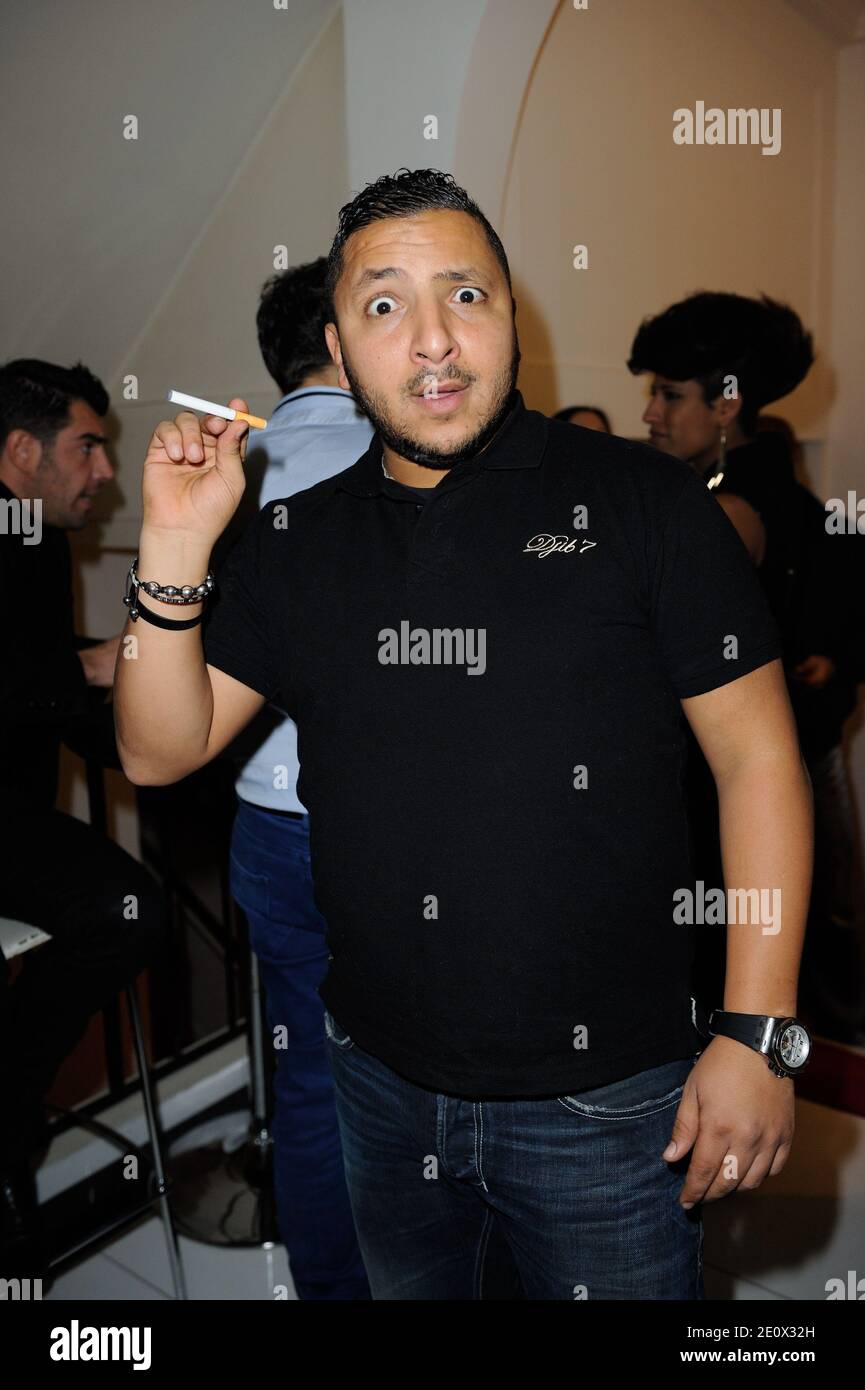Kamel (Loft Story) attending the Starter TV Opening party at Palais ...