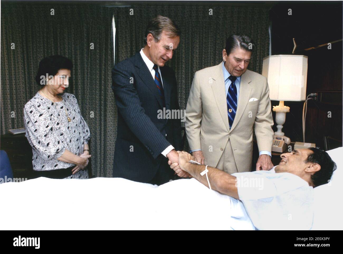 Washington, D.C. - July 5, 1988 -- United States President Ronald ...