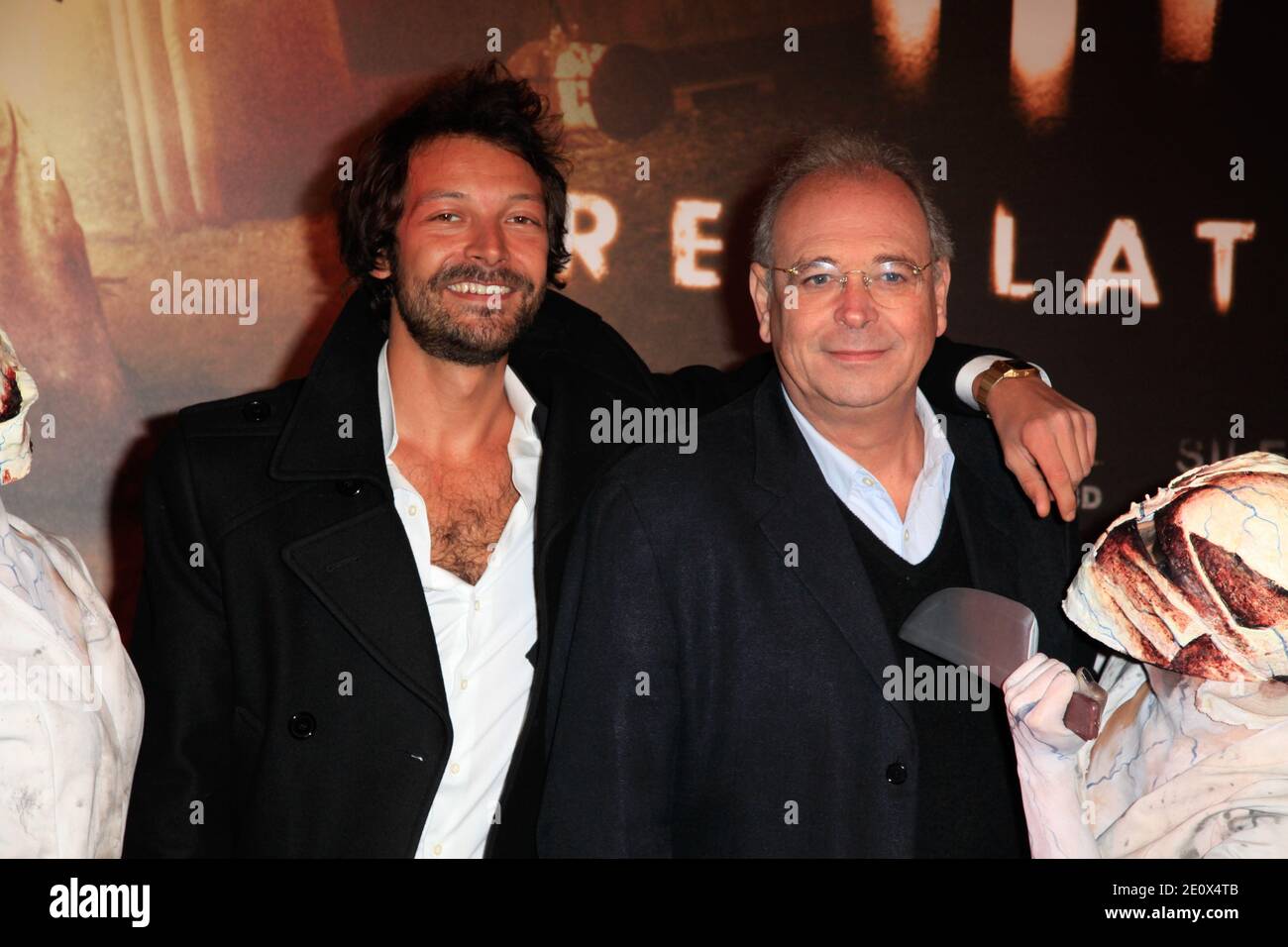Laurent Hadida and Samuel Hadida attending the premiere of 'Silent Hill ...