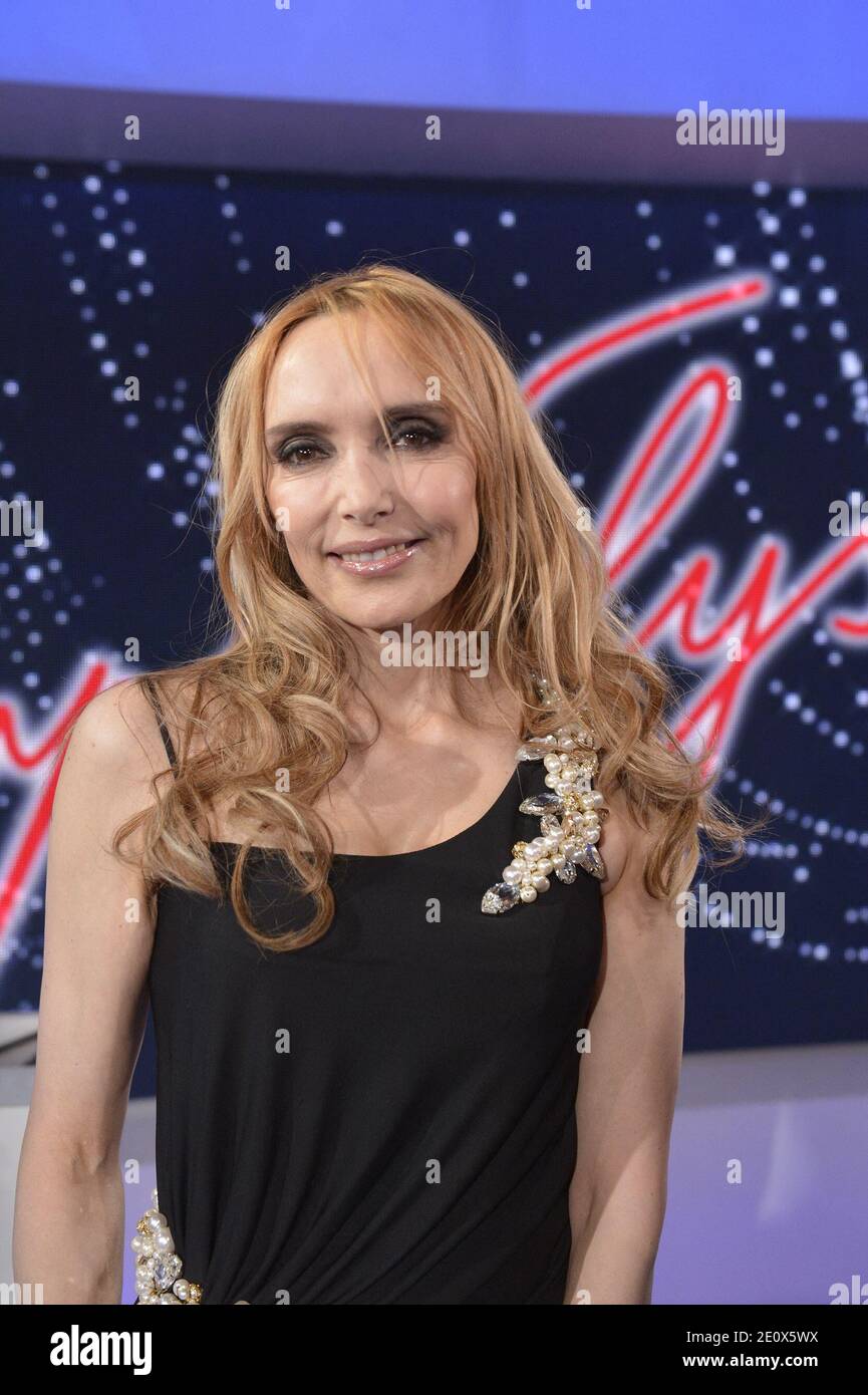 Jeanne Mas at the taping of Champs Elysees on October 17, 2012 in Paris ...