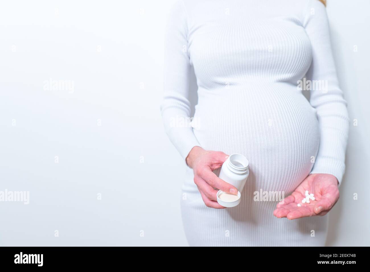 pregnancy, medicine, pharmaceutics, health care and people concept ...