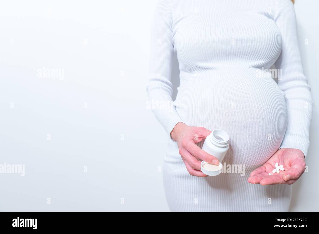pregnancy, medicine, pharmaceutics, health care and people concept ...