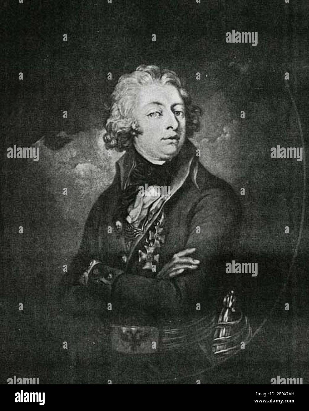 Charles-Joseph Antoine de Ligne Stock Photo - Alamy