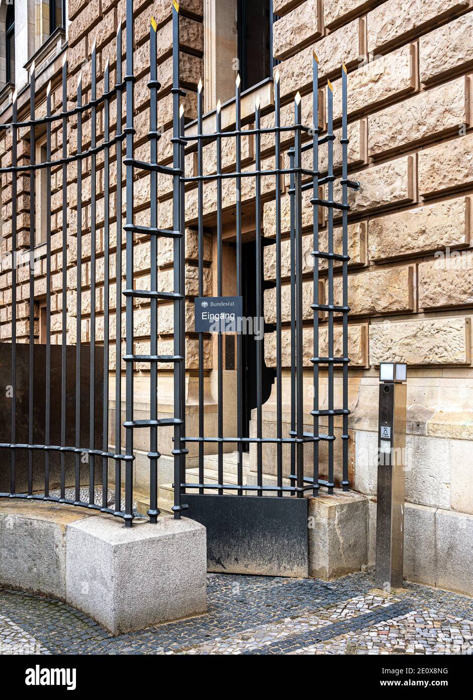 The Historic Building Of The German Federal Council In Berlin Stock ...