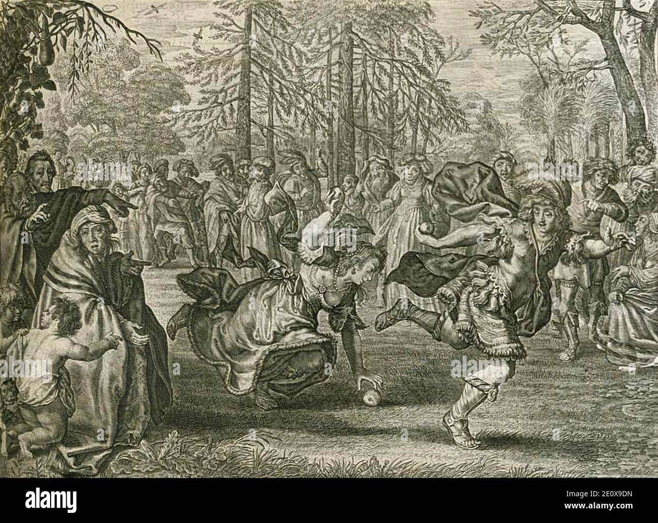 Les Metamorphoses d'Ovide - Atalanta and Hippomenes Stock Photo - Alamy