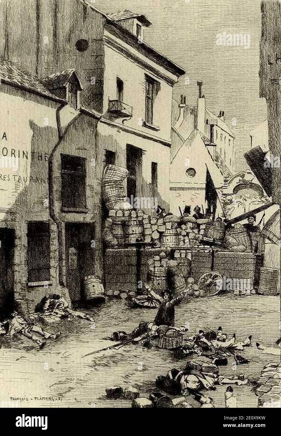 Les Miserables Movie Barricade Scene