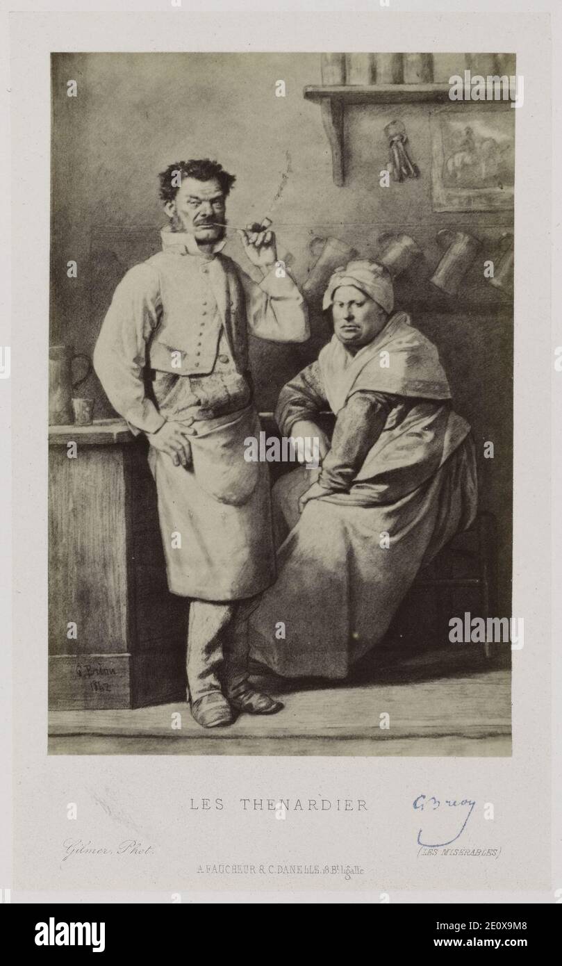 Les Misérables - les Thénardier Stock Photo - Alamy