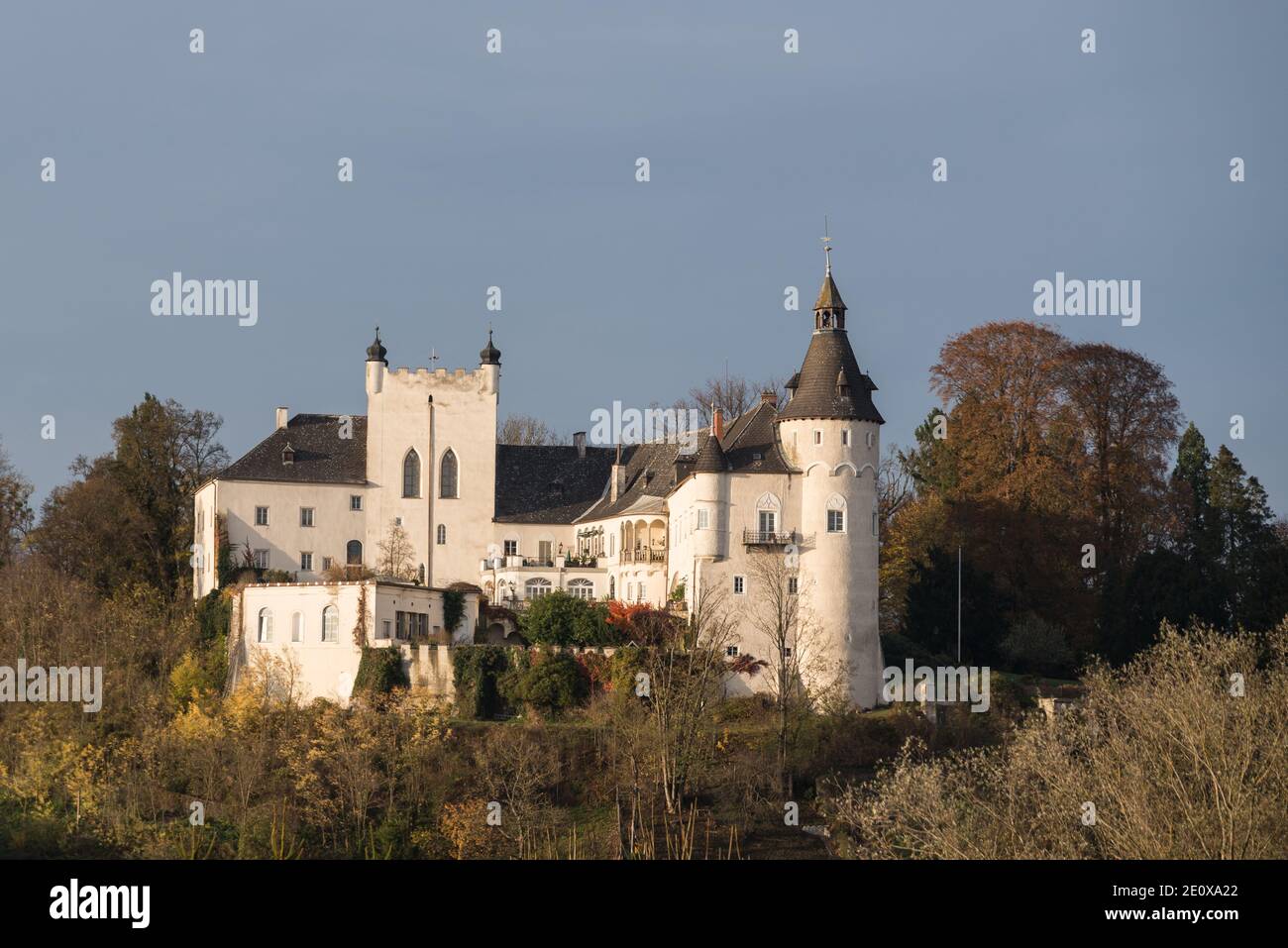 Autumn Cultural Heritage Schloss Ottensheim - Austria Stock Photo - Alamy