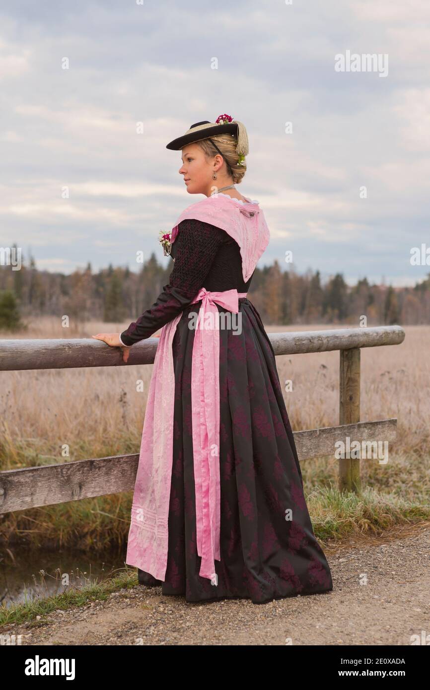 Young Unmarried Woman Proudly Wears Her Splendid Garb, Which Is Only ...