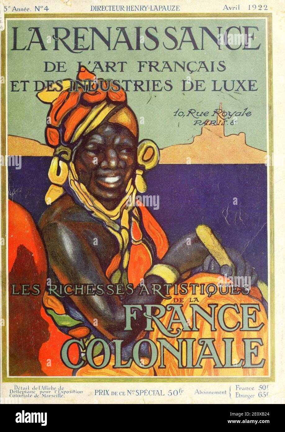 Les richesses artistiques de la France coloniale, 1922 Stock Photo - Alamy