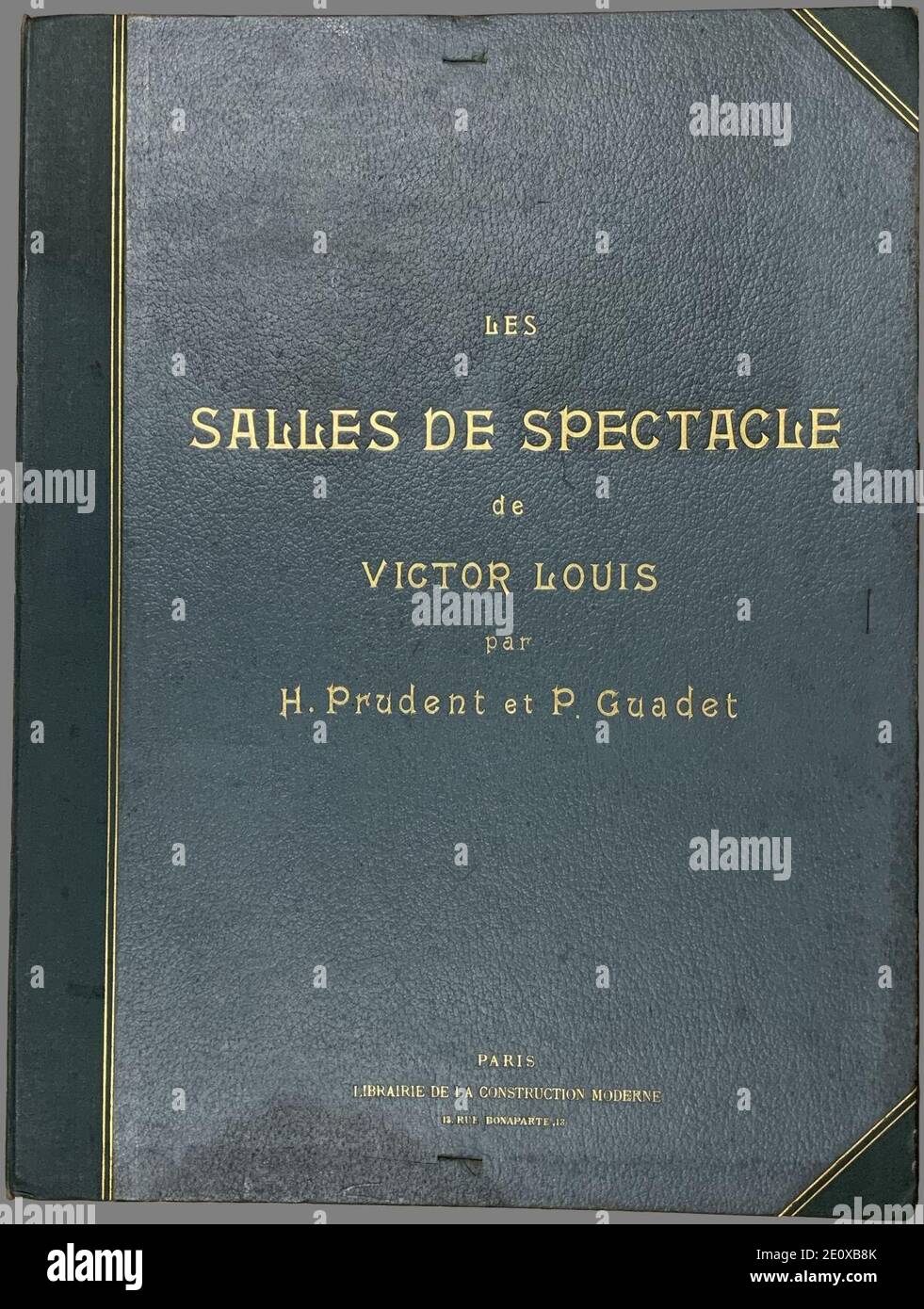 Les Salles de spectacle construites par Victor Louis 1903 p00 Stock ...