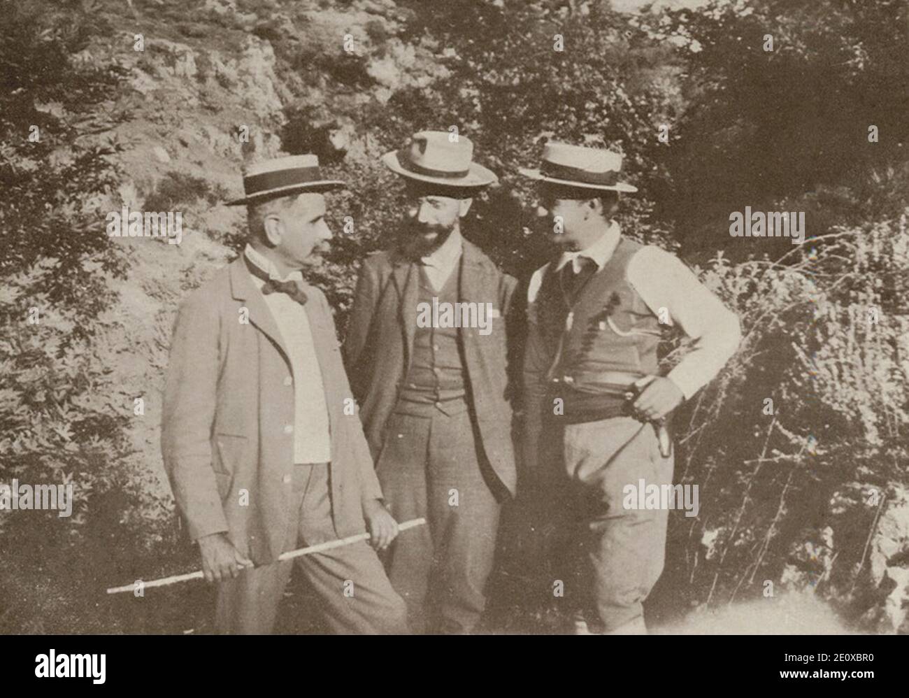 Les trois chefs insurgés- C Phoumis, E Venizelos, C Manos - Van Den ...