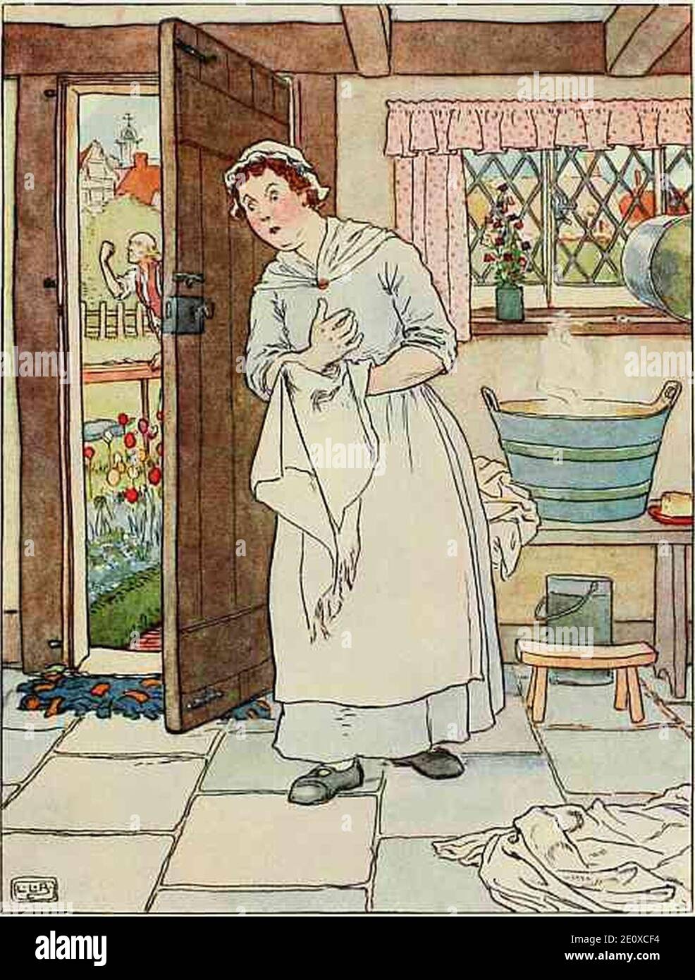 LeslieBrooke, The tailor and the crow - 2 Stock Photo - Alamy