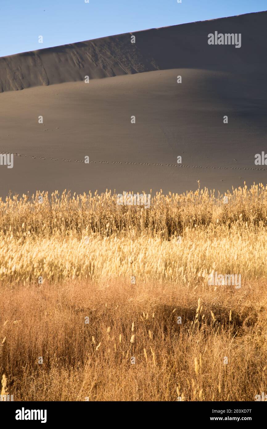 Crescent moon lake china hi-res stock photography and images - Alamy