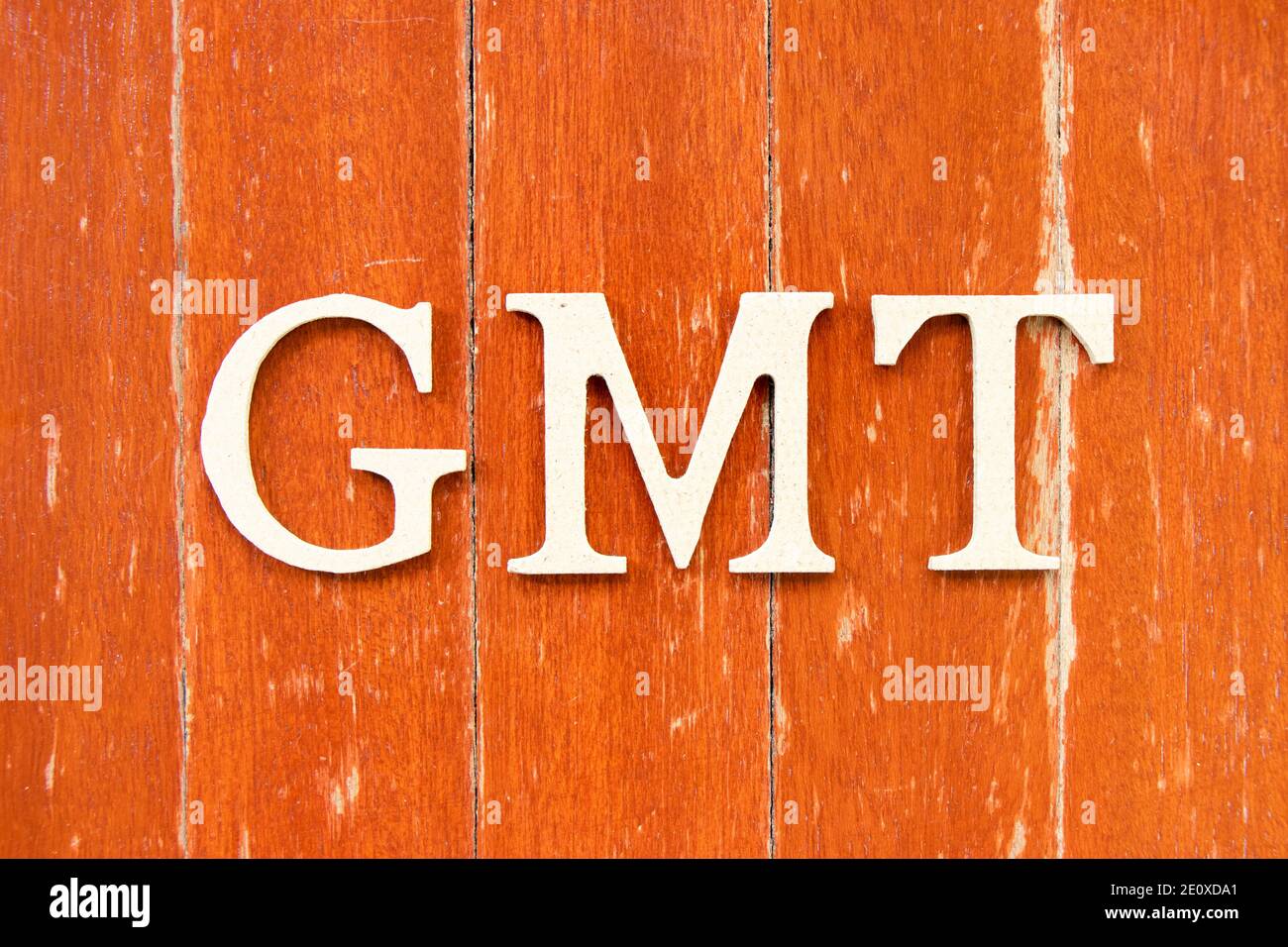 Alphabet letter in word GMT (abbreviation of Greenwich Mean Time) on ...