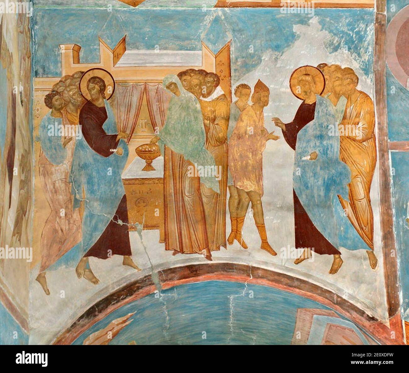 The lesson of the widows mite hi-res stock photography and images - Alamy