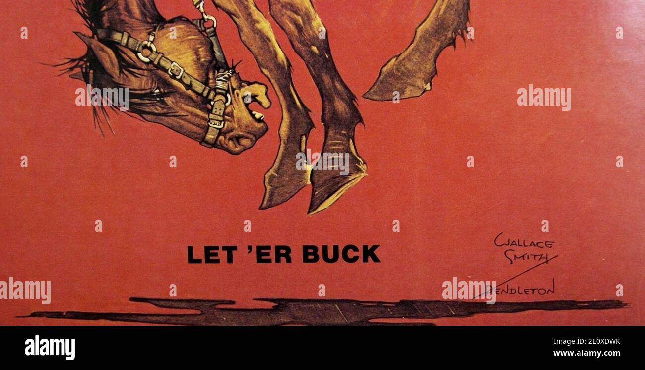 Let 'er buck Stock Photo - Alamy