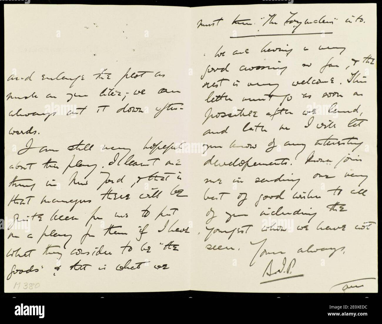 Letter from B. Iden Payne to Kenneth Sawyer Goodman, March 16, 1914 ...