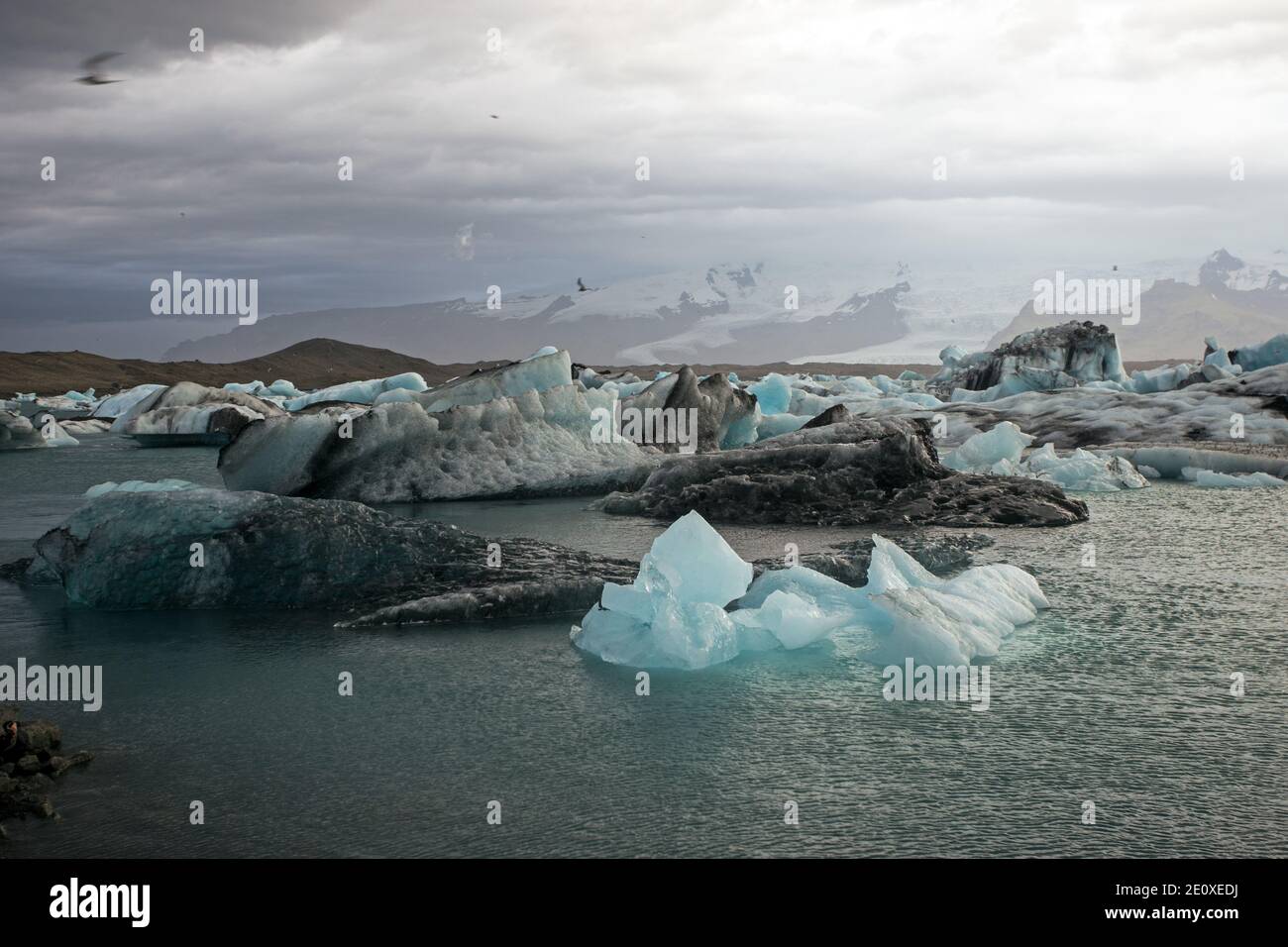 glowing light blue ice flow Stock Photo - Alamy
