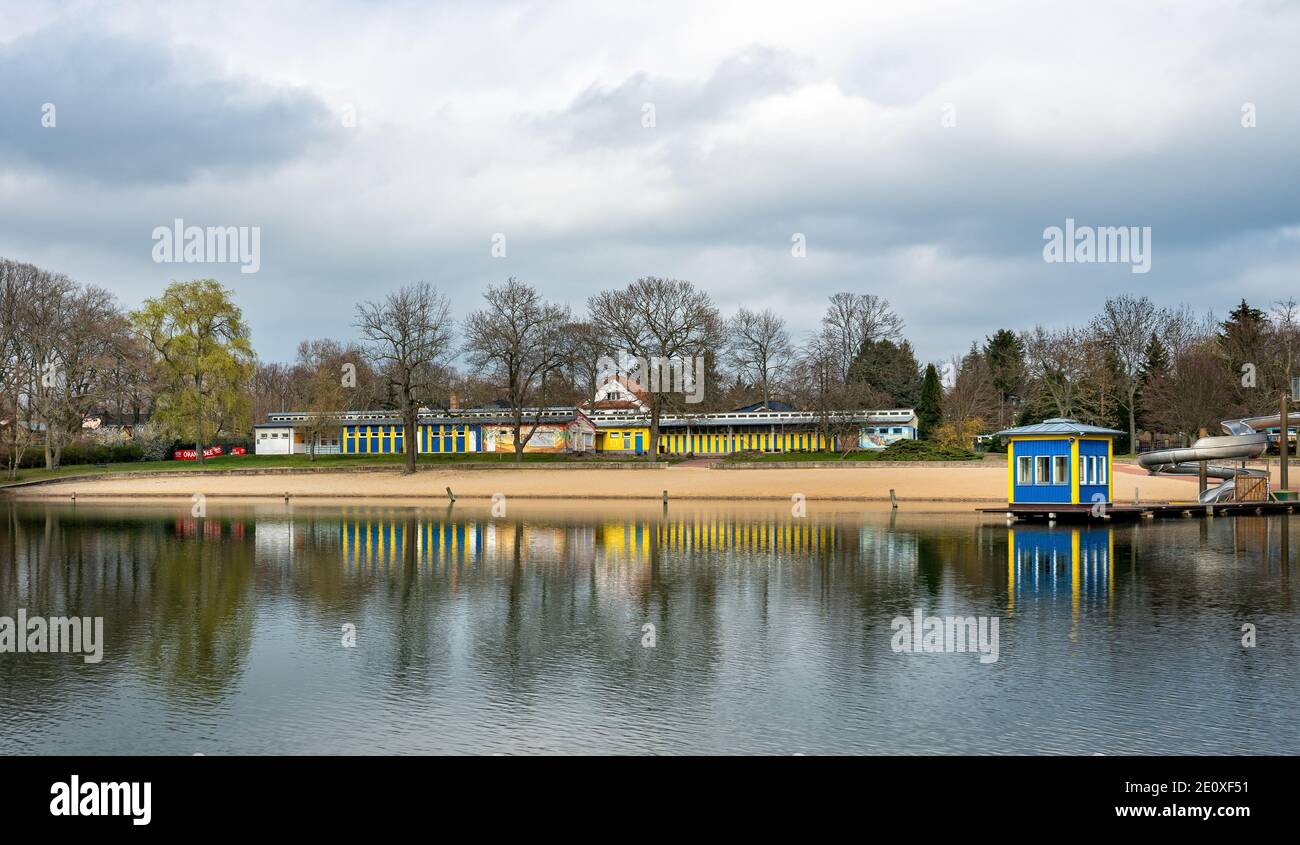 The Lido At Orankesee In Berlin Hohenschönhausen Stock Photo - Alamy