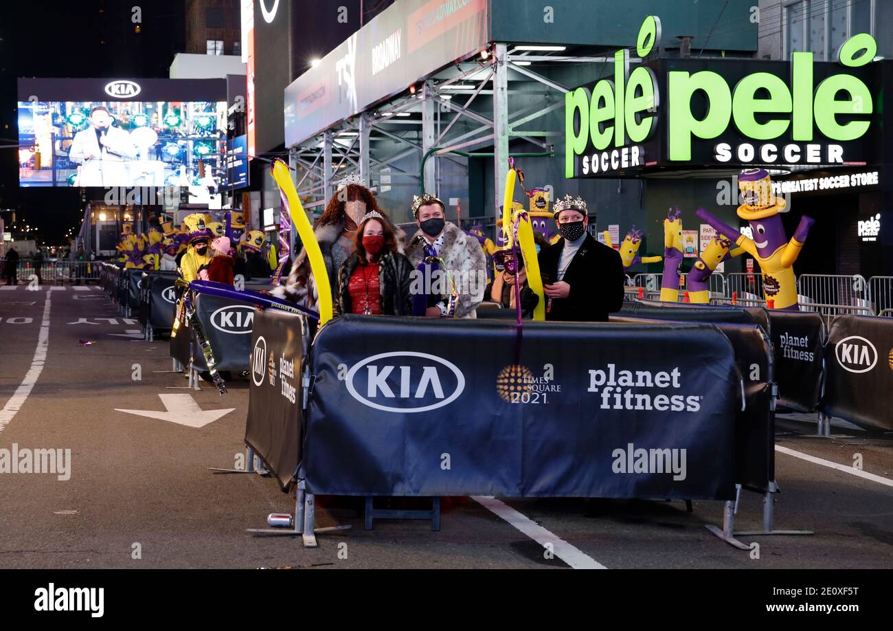 December 31, 2020, New York, New York, USA: NEW YORK, NY - DECEMBER 31 ...