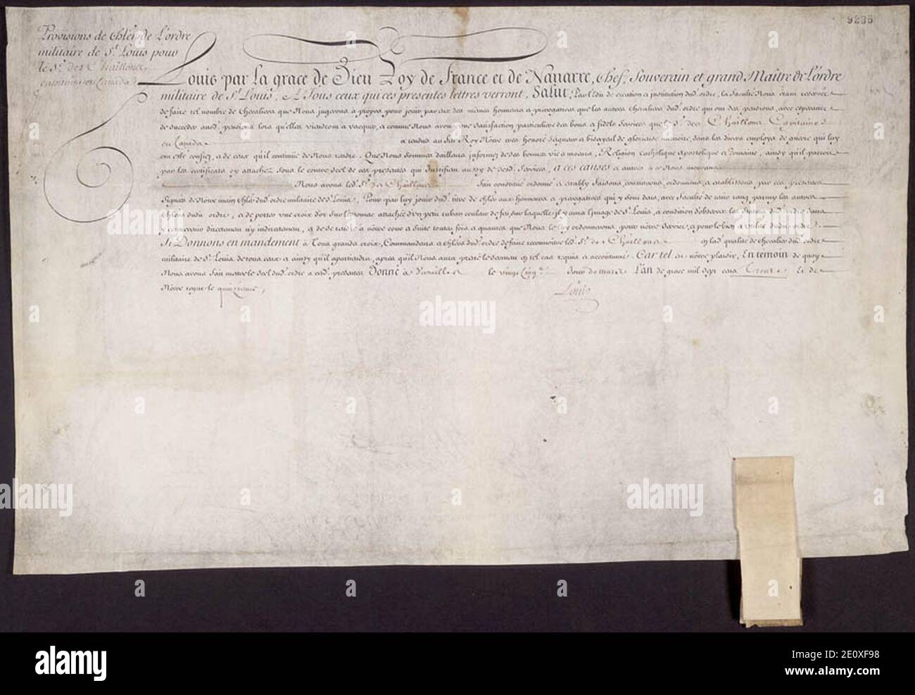 Order Of Saint Louis High Resolution Stock Photography and Images - Alamy