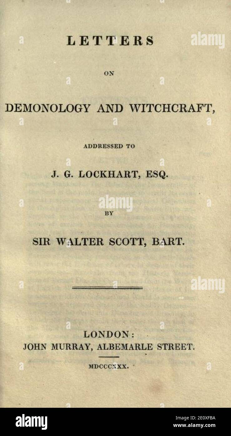 Demonology hi-res stock photography and images - Alamy