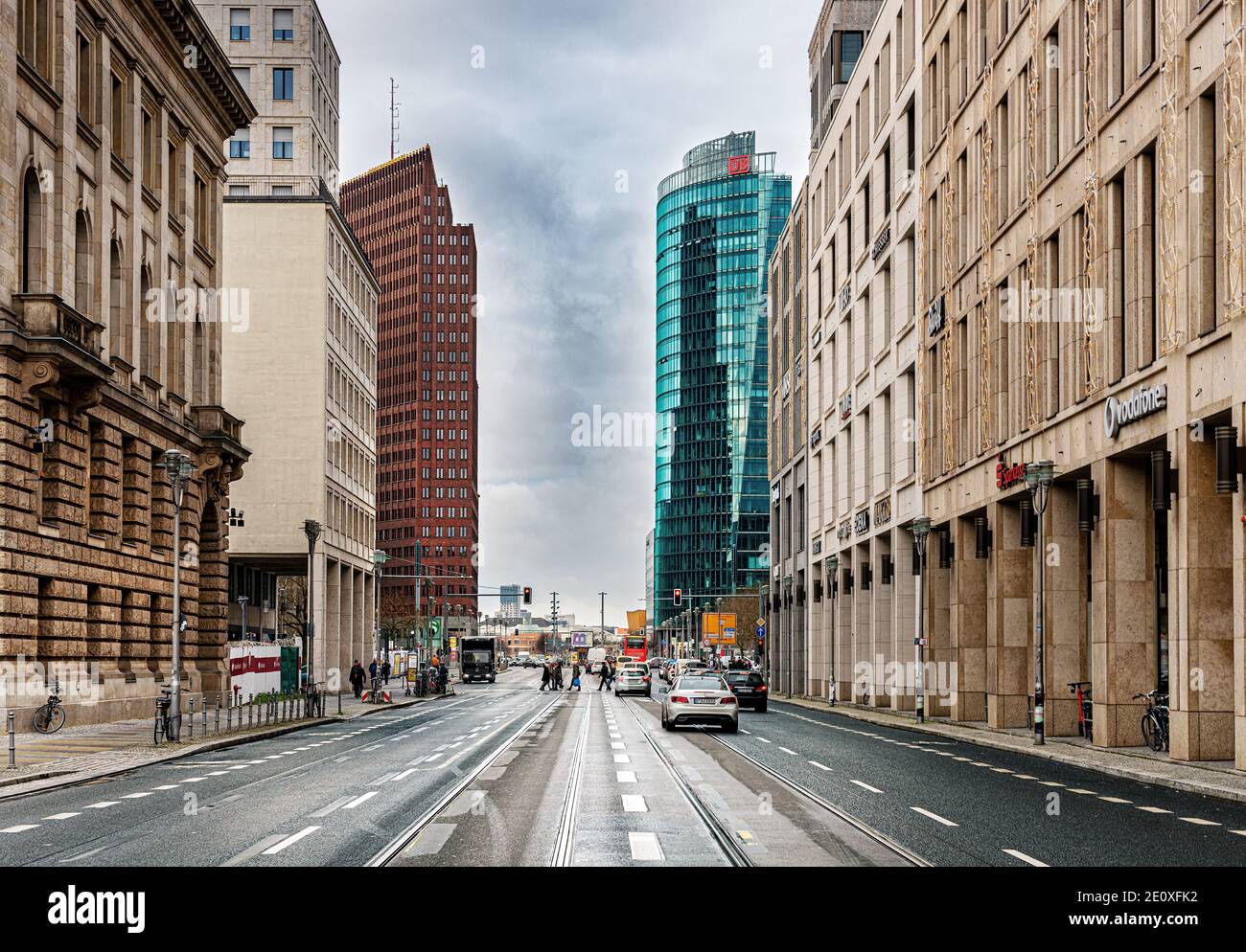 Leipziger Strasse In Berlin Stock Photo - Alamy