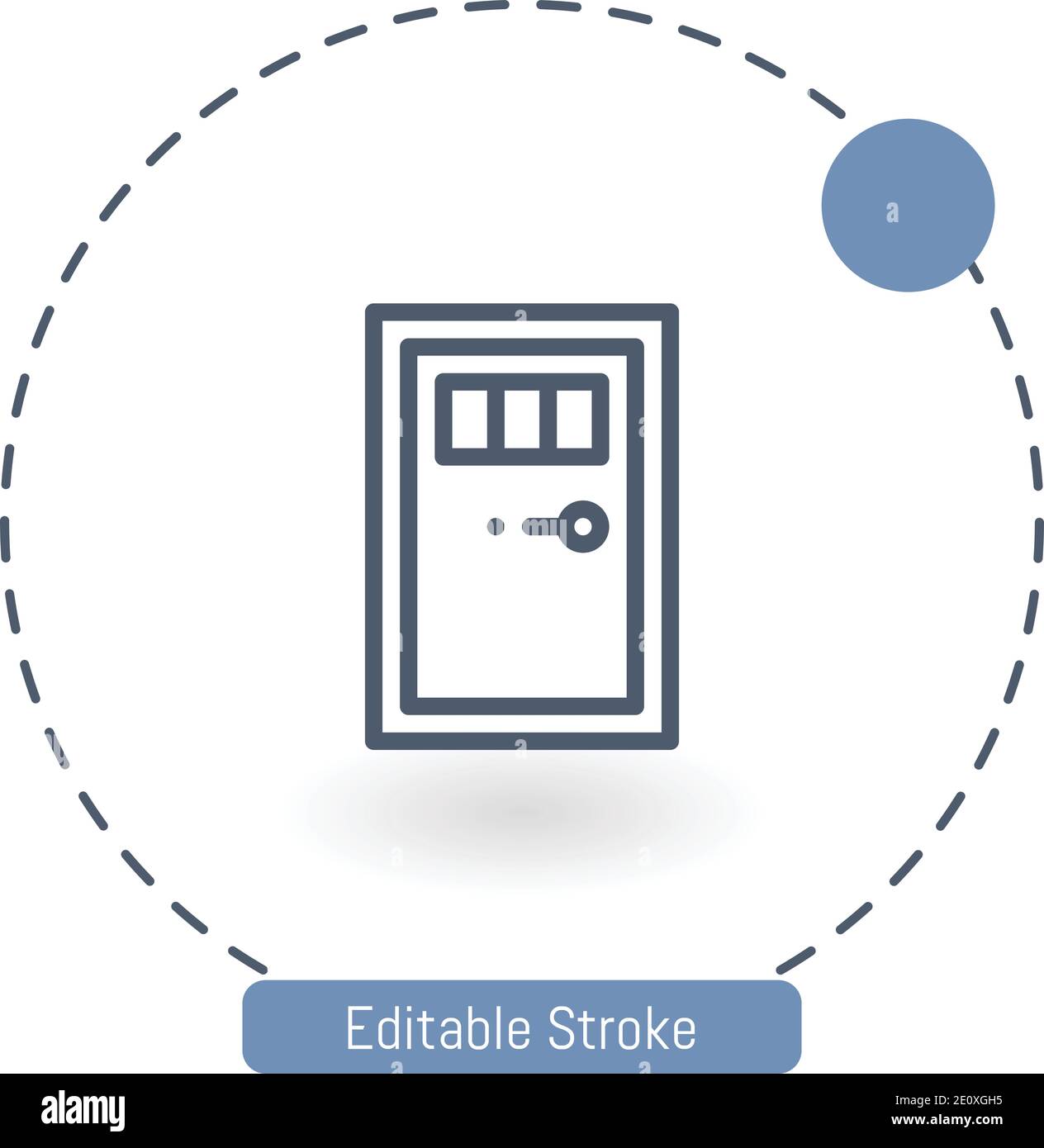 penalty vector icon editable stroke outline icons for web and mobile ...