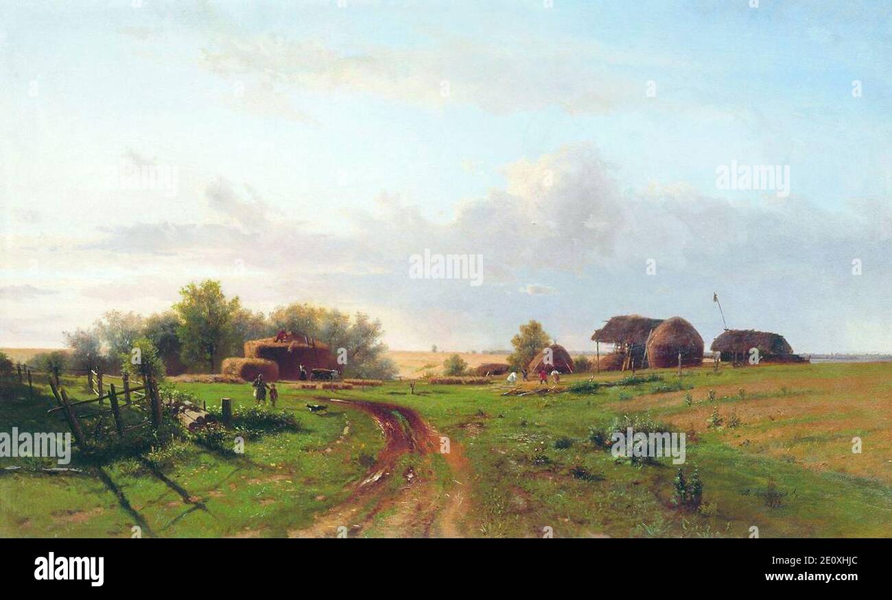 Lev Kamenev - Harvest Stock Photo - Alamy