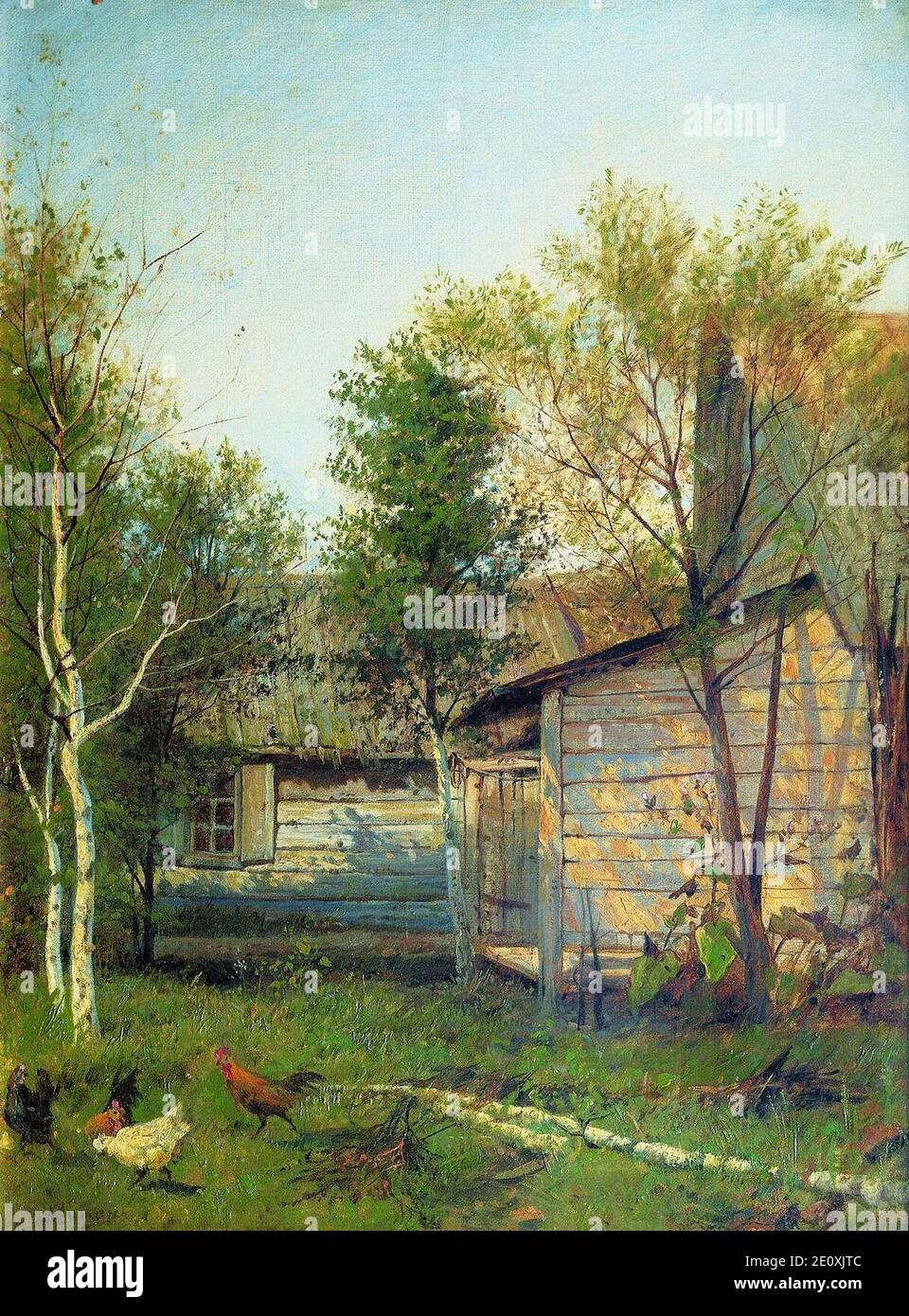 Levitan art hi-res stock photography and images - Alamy