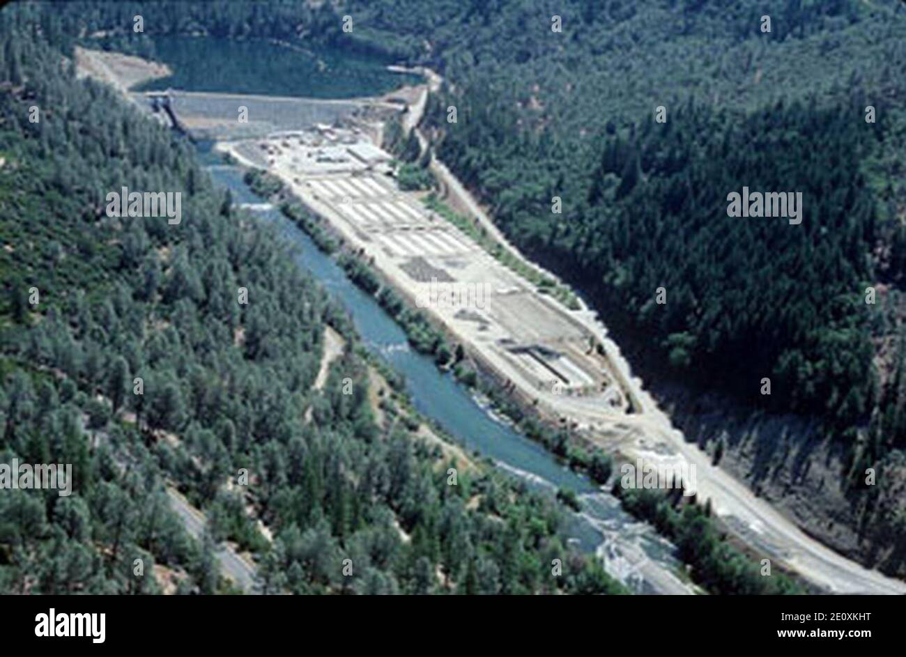 Lewiston dam us bor Stock Photo - Alamy