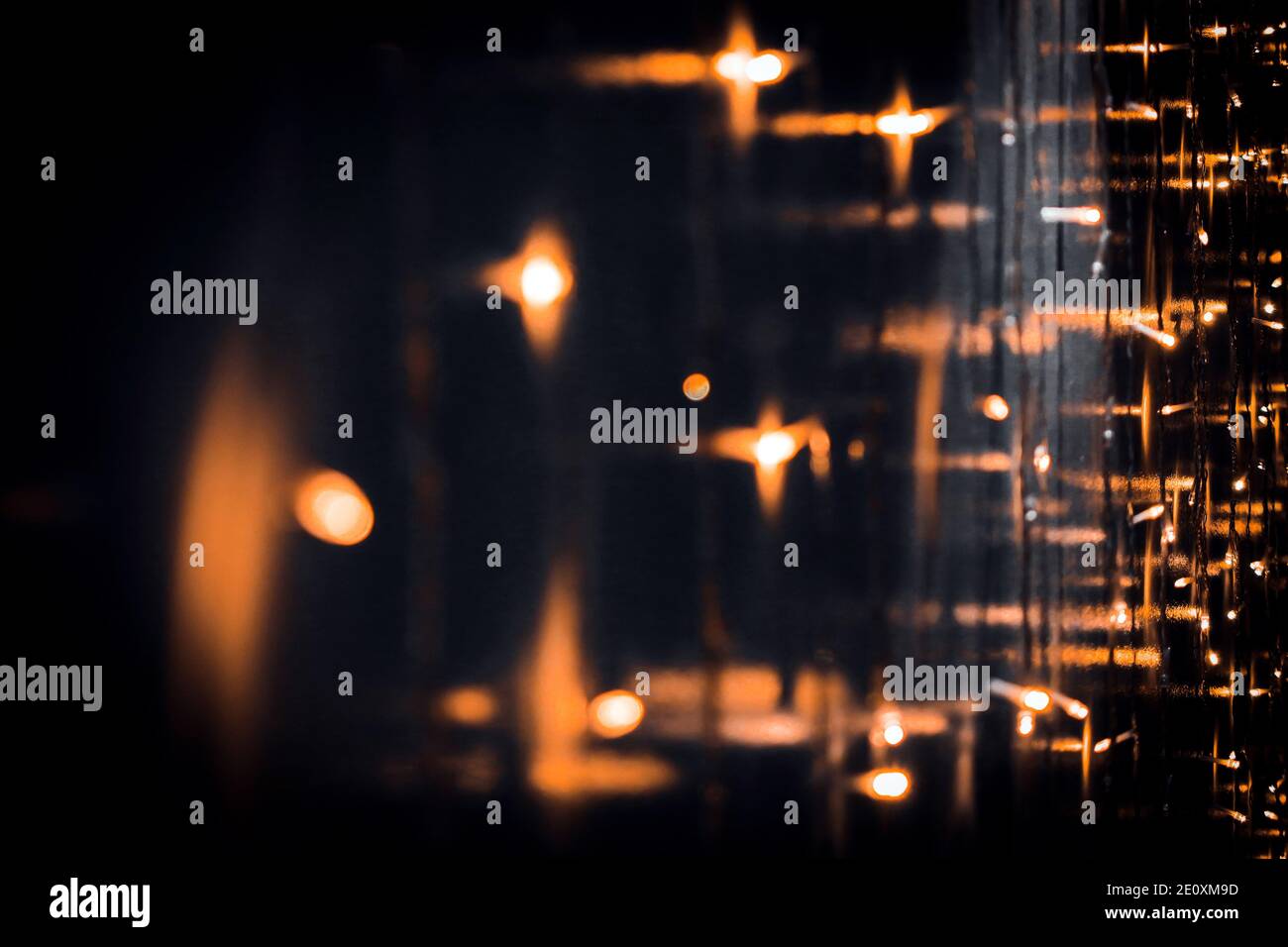 Christmas lights on traffic circle hi-res stock photography and images ...