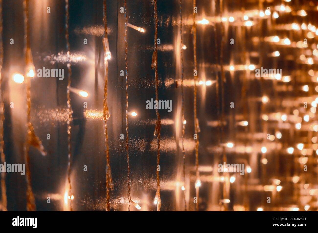 Christmas lights on traffic circle hi-res stock photography and images ...