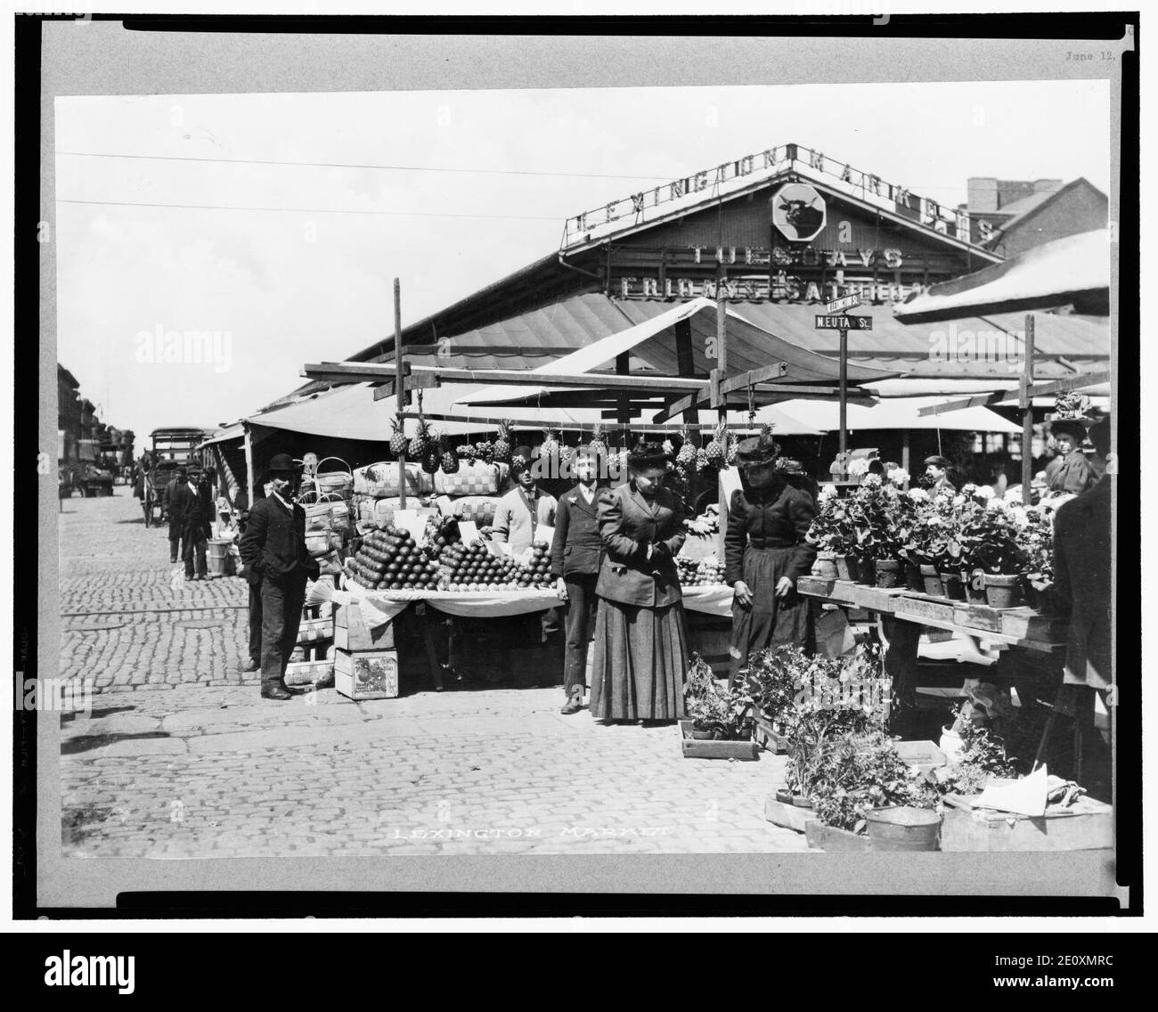 Lexington market, Baltimore, Maryland Stock Photo - Alamy