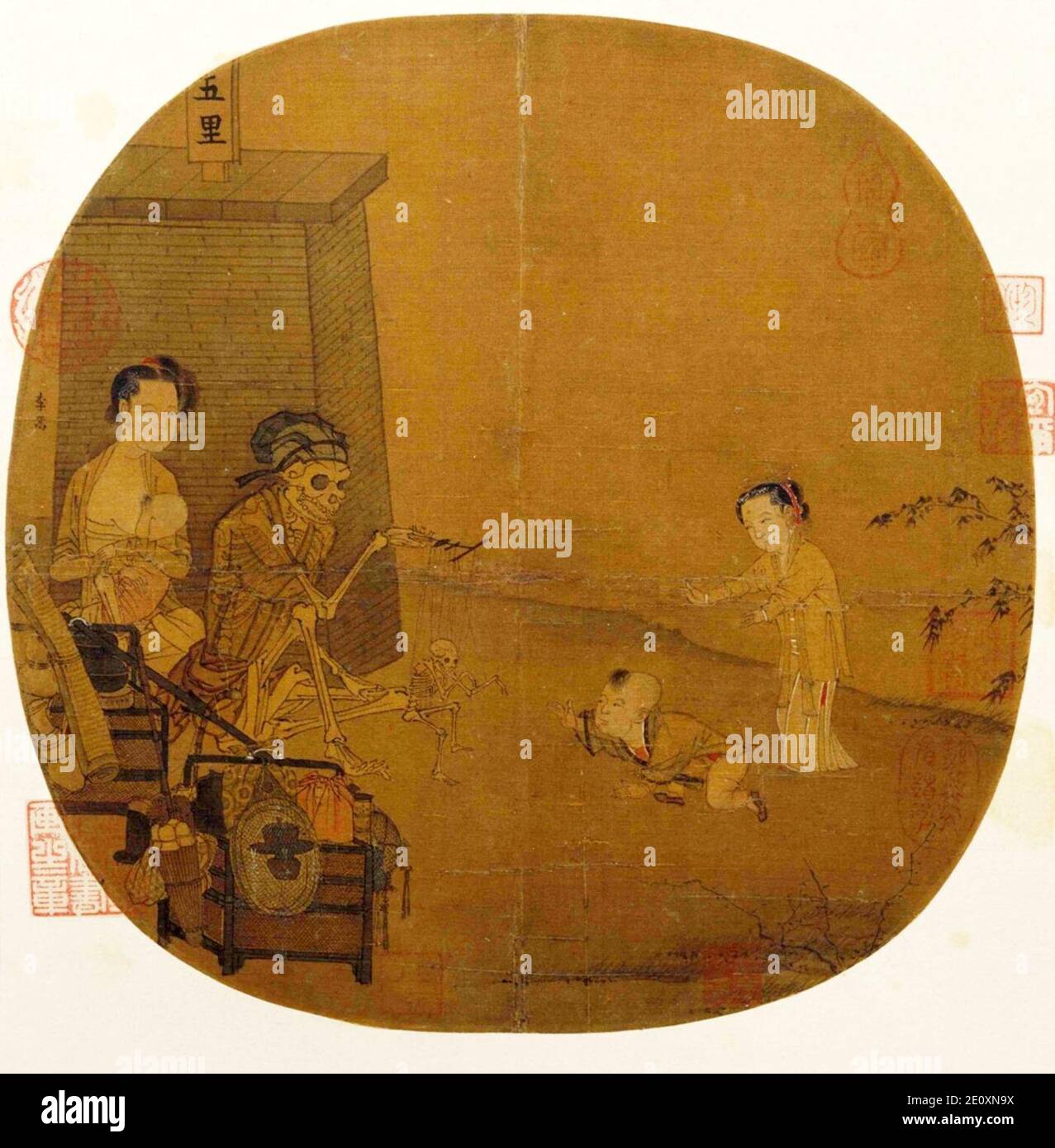 Li Song-Skeleton Fantasy Show Stock Photo - Alamy