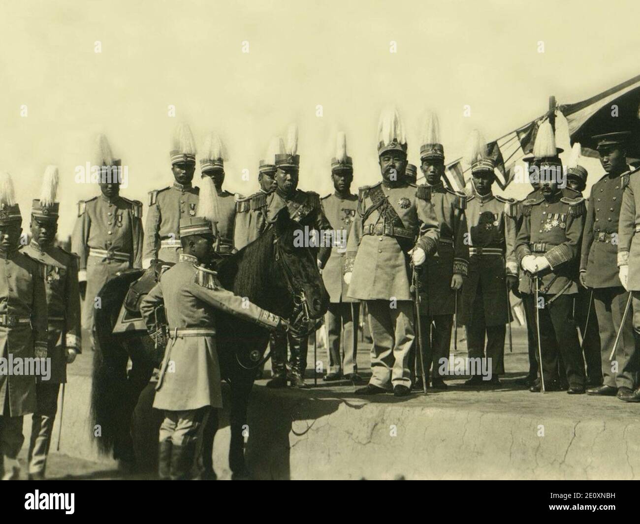 Li Yuanhong riding horse Stock Photo - Alamy