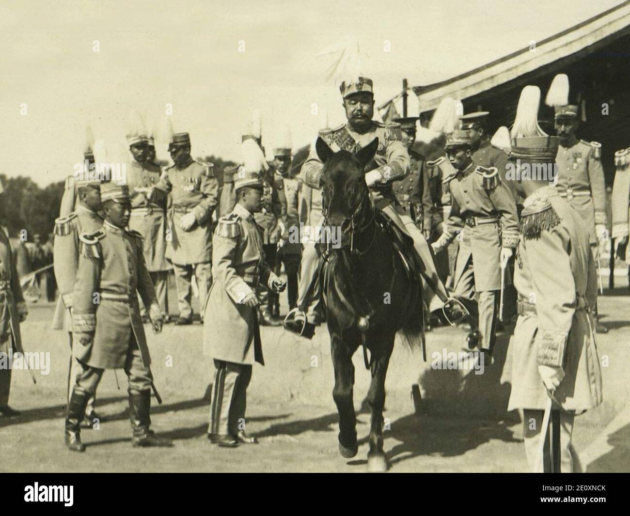 Li Yuanhong riding horse2 Stock Photo - Alamy