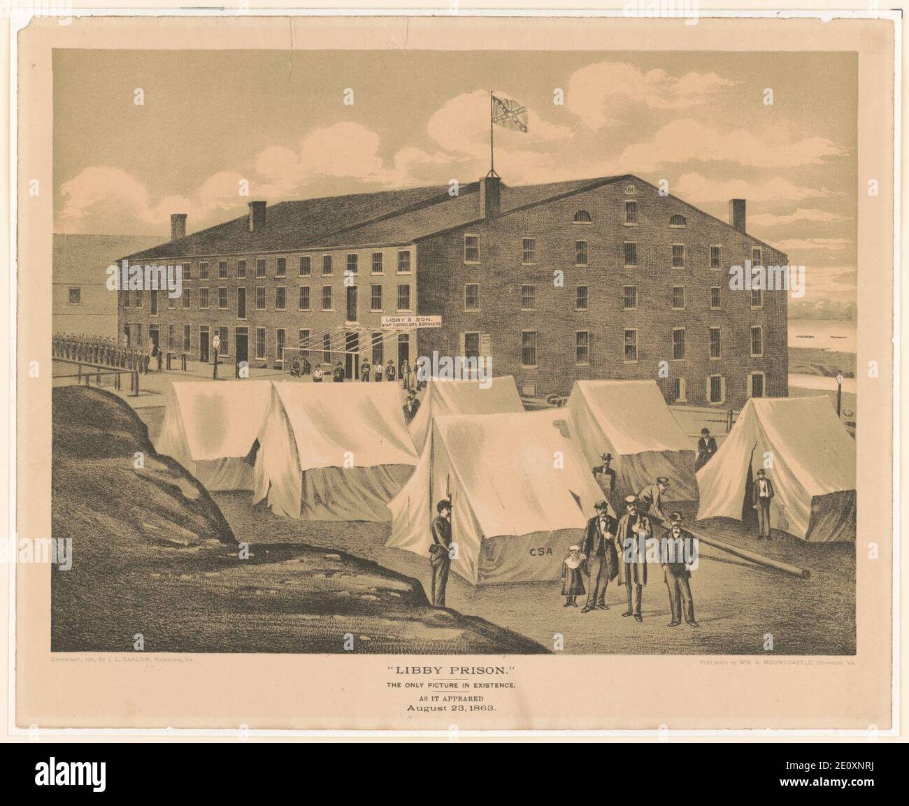Libby prison history hi-res stock photography and images - Alamy